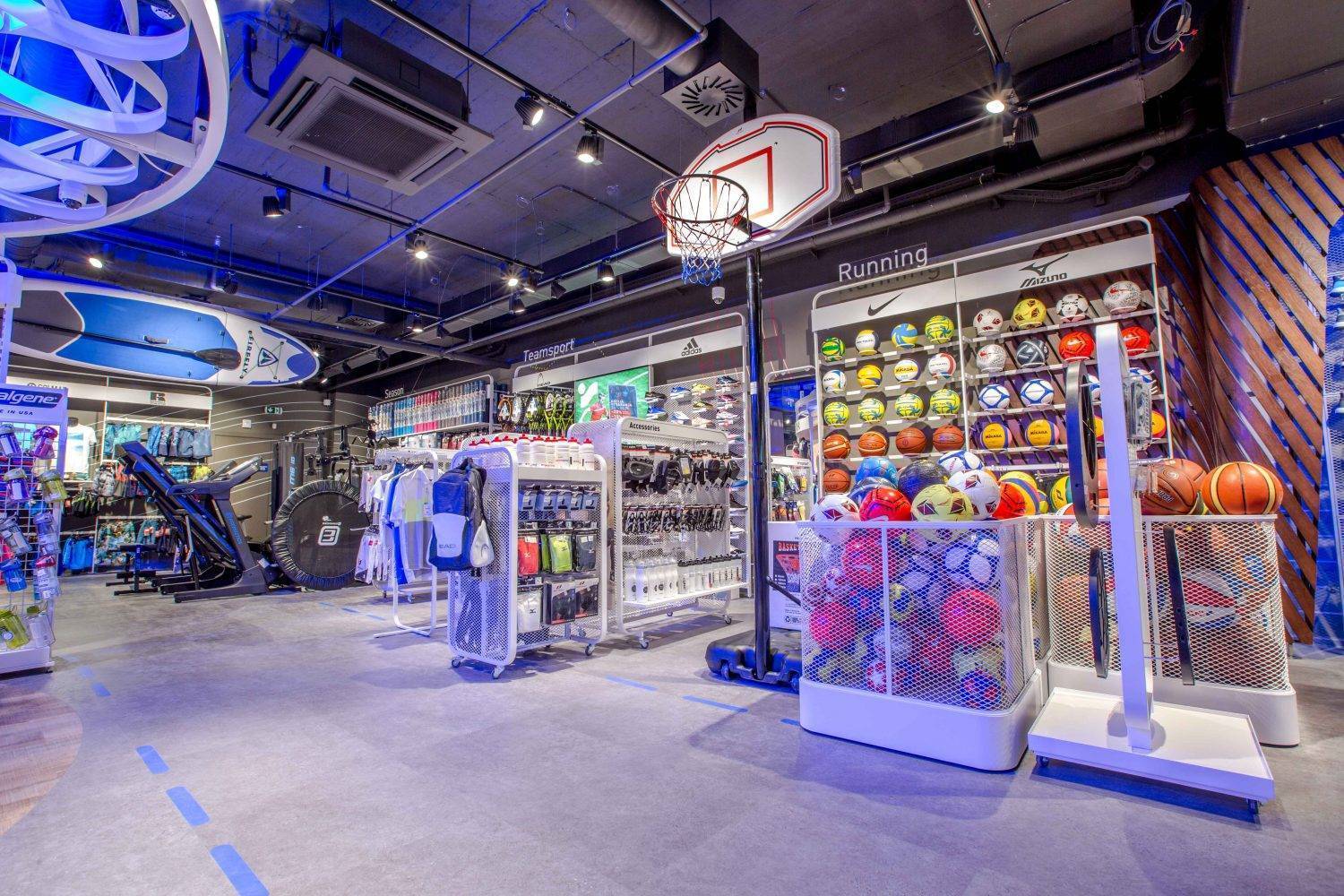 Nova Intersport prodavnica u Podgorici - City Mall, prvi sprat